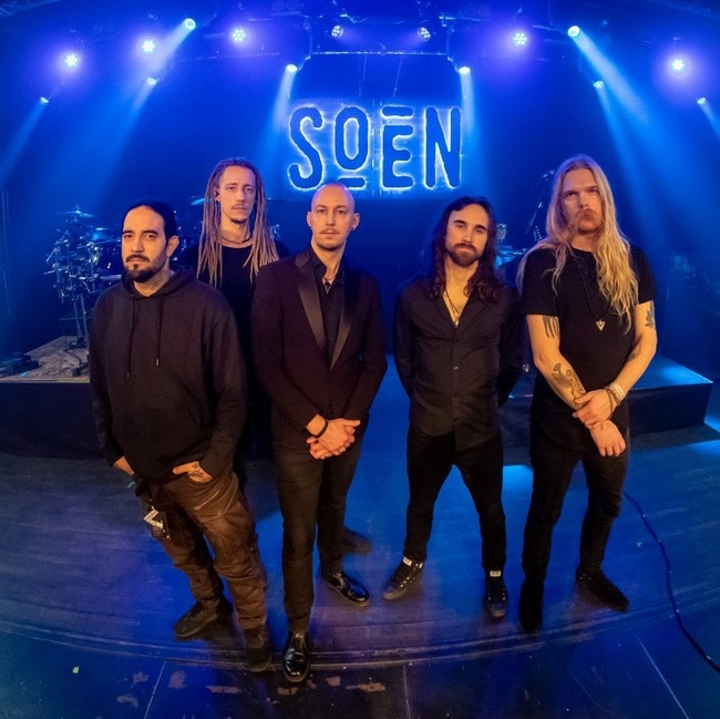 SOEN annonce la sortie de l'album live Atlantis - Long Live Metal