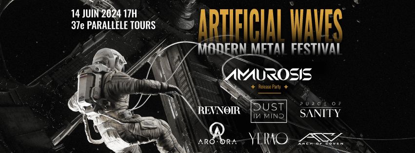ARTIFICIAL WAVES, nouveau festival Modern Metal à Tours - Long Live Metal